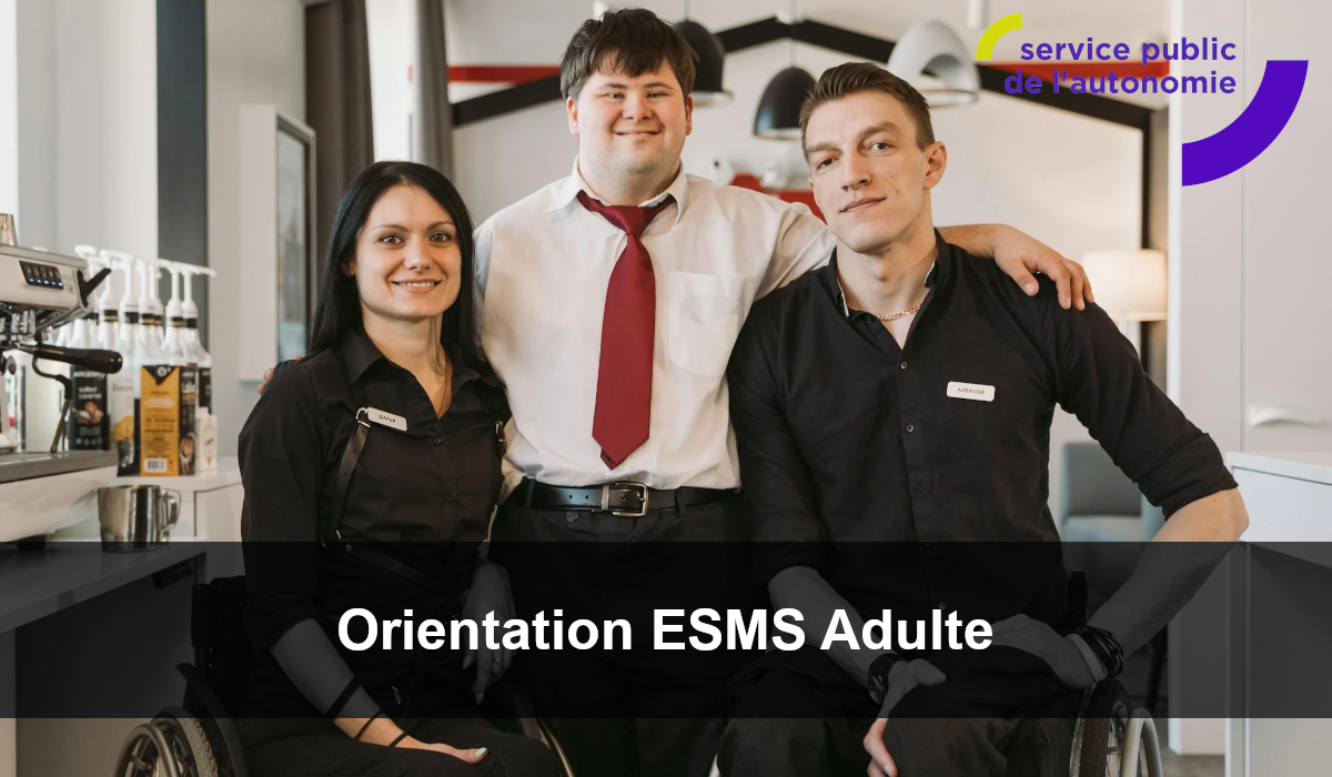 Orientation ESMS Adulte offerte par la MDPH