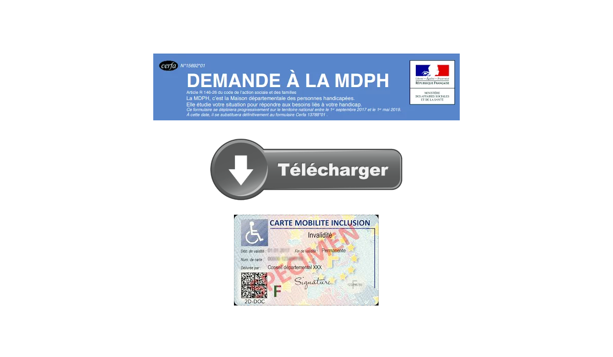 Formulaire Demande CMI MDPH à télécharger en ligne