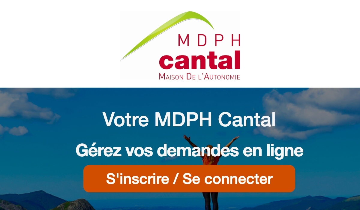 MDPH Portail Usager 15 - Connexion à mes services Cantal